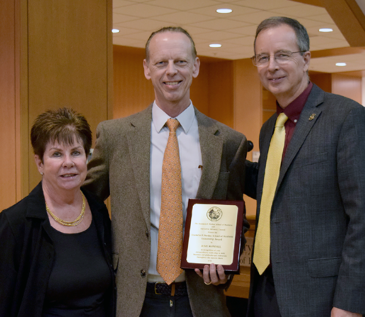 Rommel Earns Perdue Leadership Award - Tuesday November 13, 2018 ...